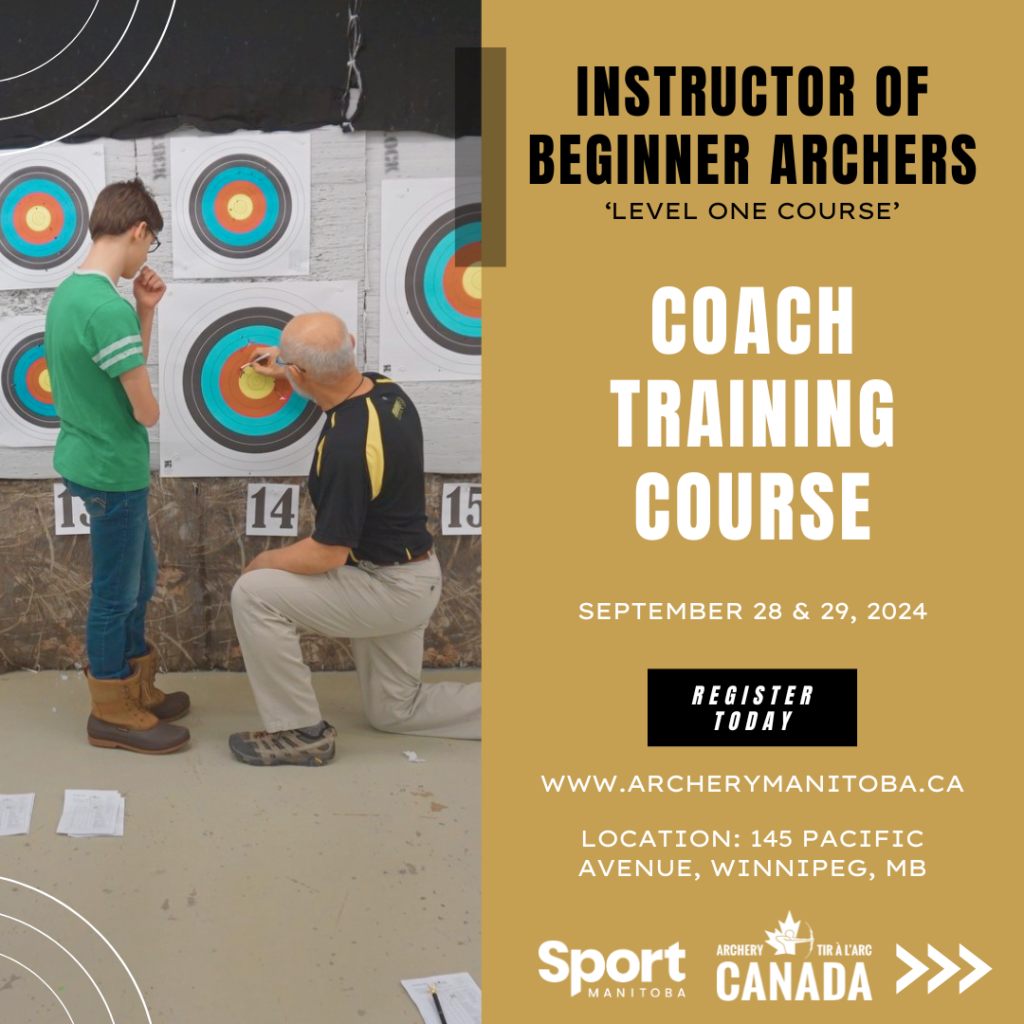 Coach Training Course: Instructor of Beginner Archer (Level 1 ...
